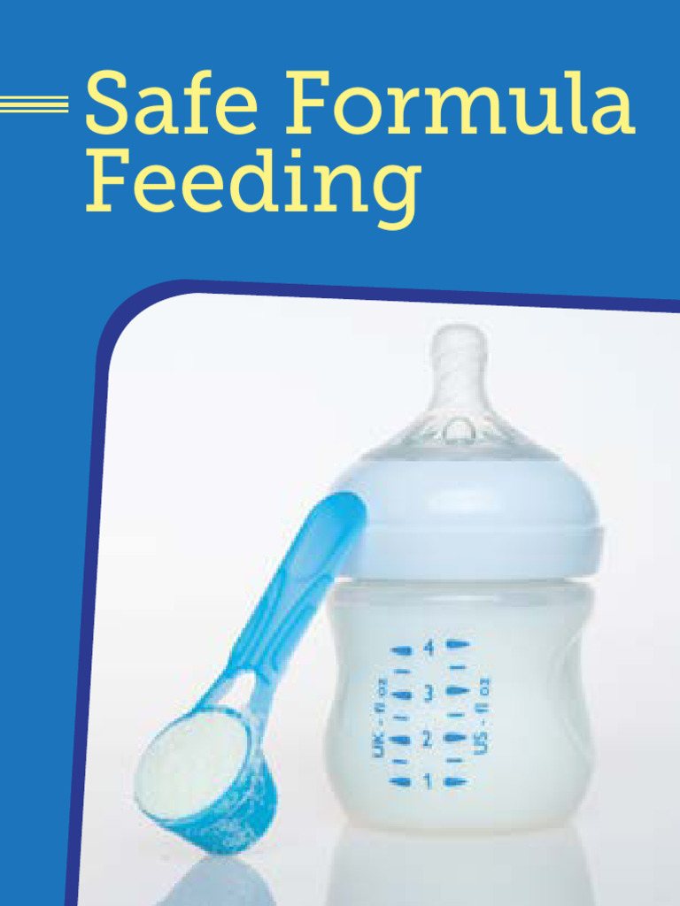 Safe Formula Feeding Guidelines | PDF | Infant Formula | Breastfeeding
