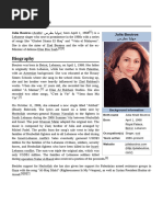 Female Lebanese Singers List | PDF | Lebanon