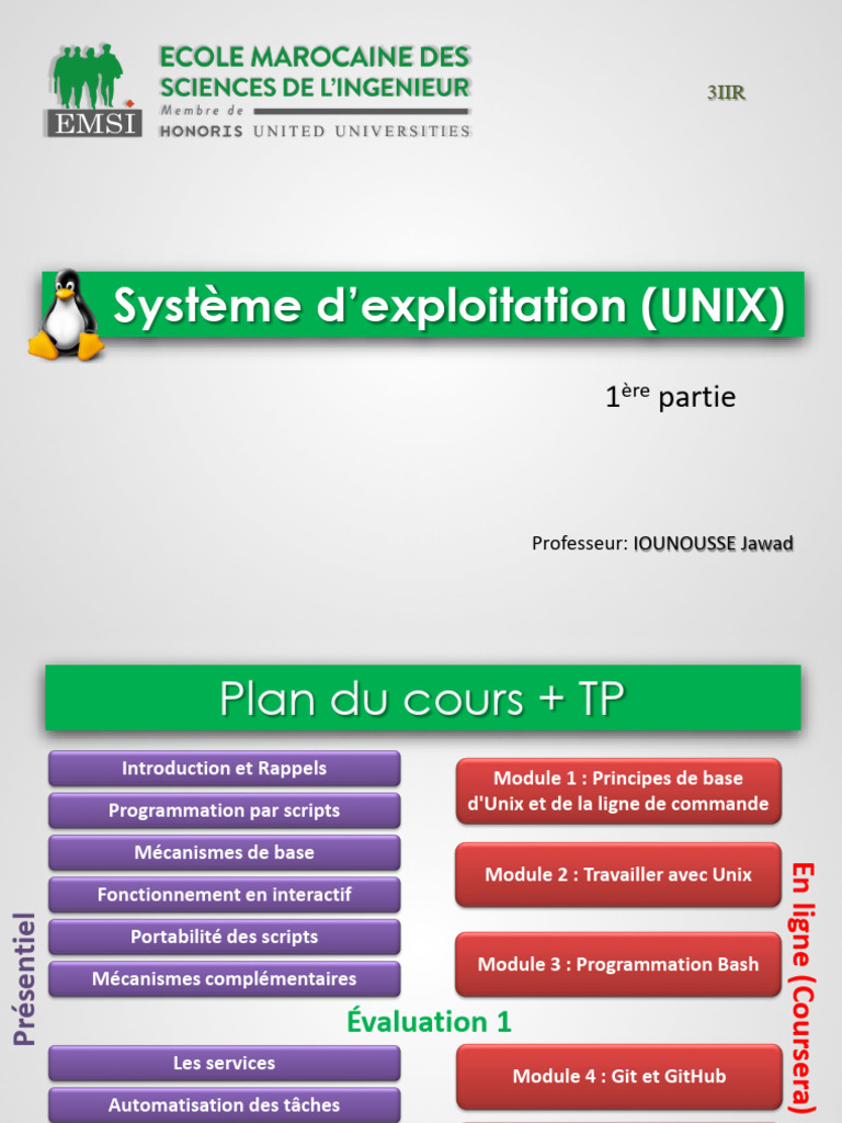 SE UNIX - Part1 | PDF | Unix | Linux