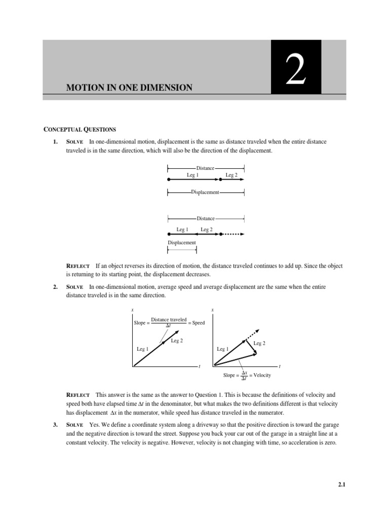 RW Ism CH02 | PDF | Acceleration | Velocity
