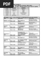 Edited-Gce External Invigilation Time-Table 2025 | PDF | Science