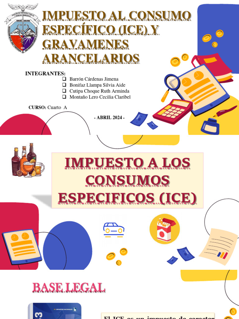 Ice y Gravamenes Arancelarios | PDF | Arancel | Barreras no ...