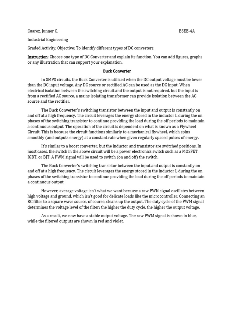 Activity 1 | PDF | Rectifier | Electrical Network