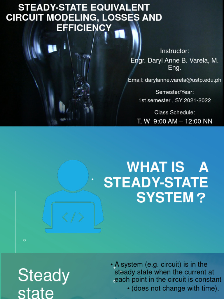Steady-State Equivalent Circuit Modeling, Losses and Efficiency ...