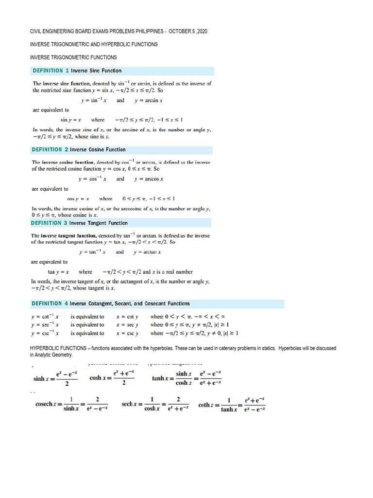 Trigo Bridging 4 | Download Free PDF | Trigonometric Functions | Mathematical Analysis