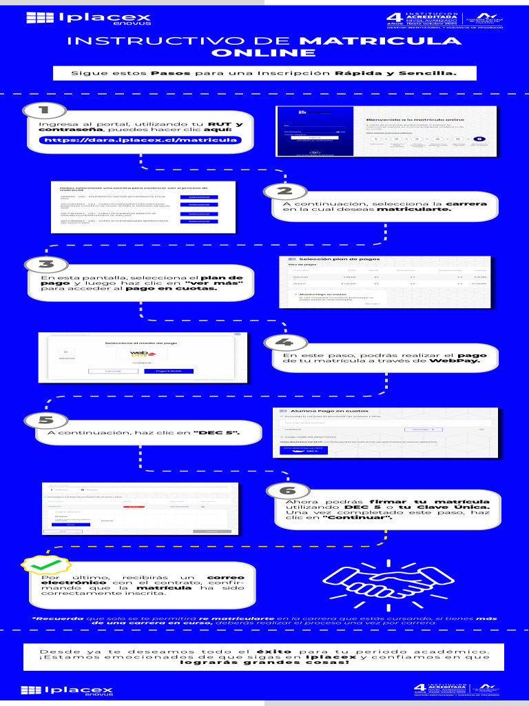 Instructivo de Re-Matricula Online Final | PDF