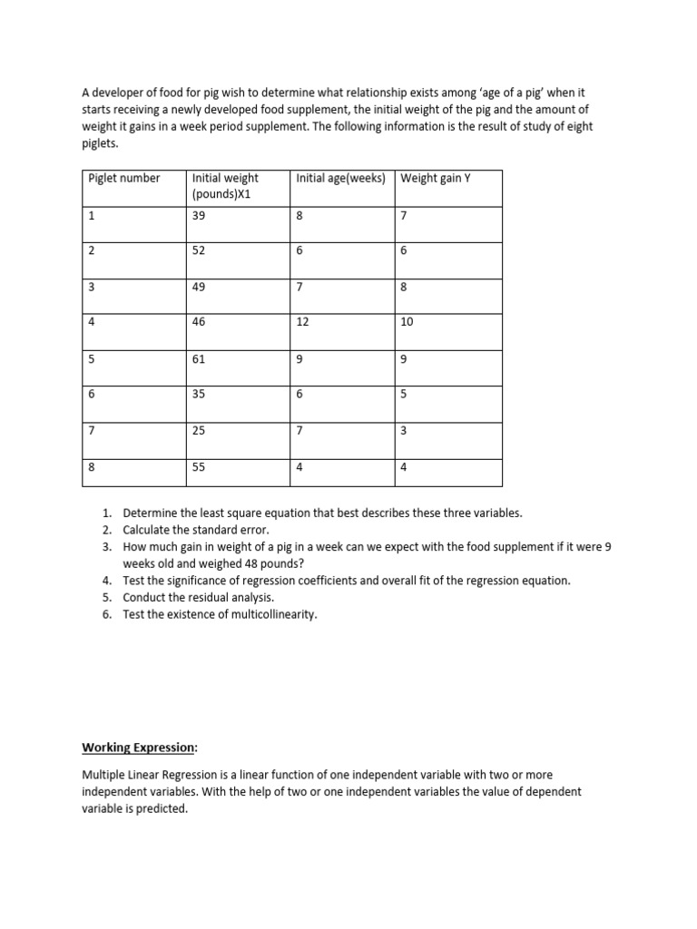 Lab 1 Stats Modified Pdf Errors And Residuals Linear Regression