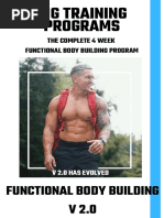 12-Week CrossFit Strength Program | PDF | Kettlebell | Physical Exercise