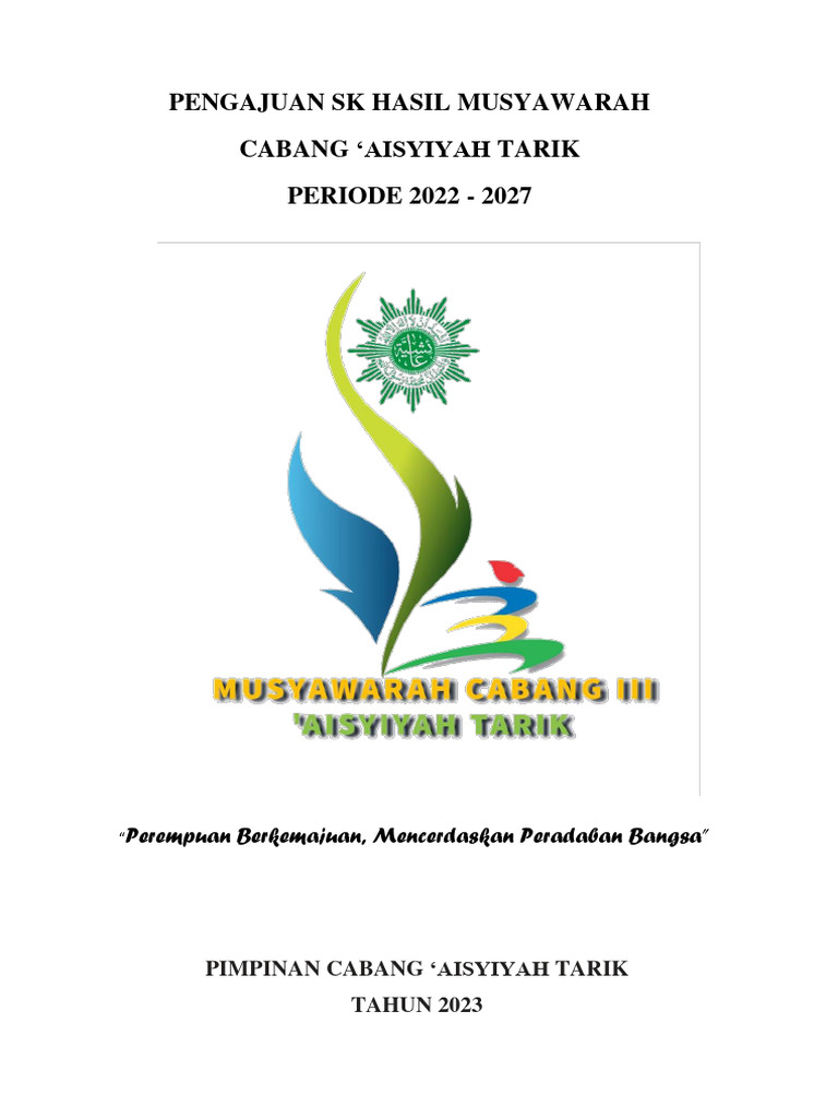 SK Musycab 'Aisyiyah Tarik 2022-2027 | PDF