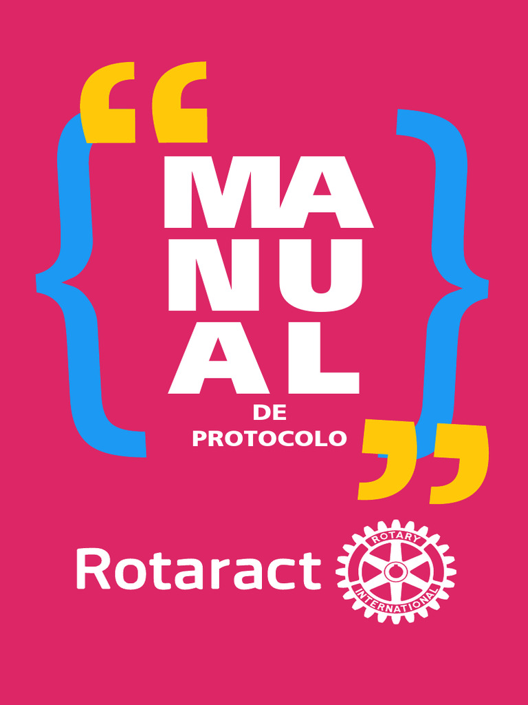 Protocolo Rotaract - DIGITAL | PDF | Colombia | Oración
