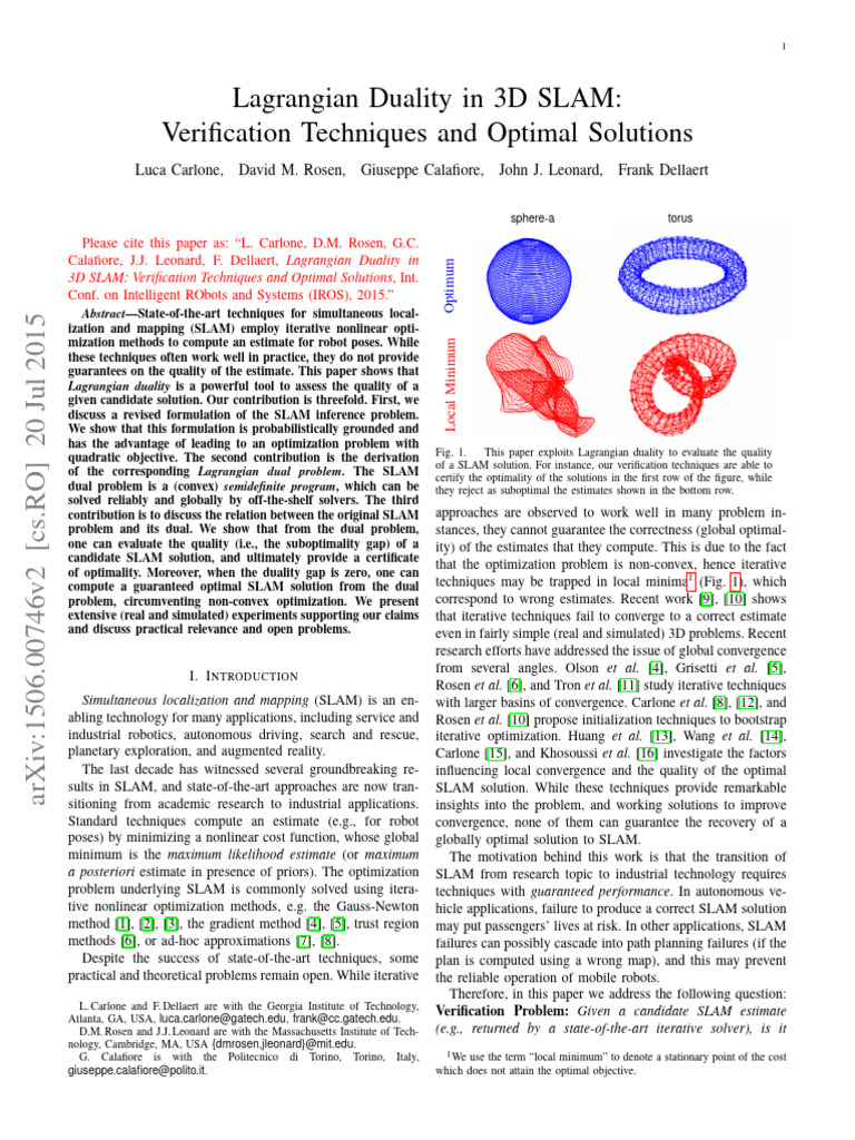 1506.00746 | PDF | Mathematical Optimization | Algorithms