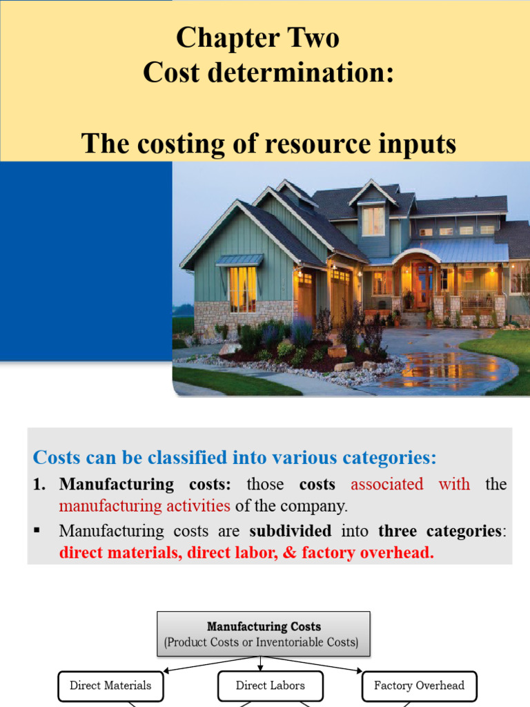 Cost Determination in Manufacturing | PDF | Cost Of Goods Sold | Inventory