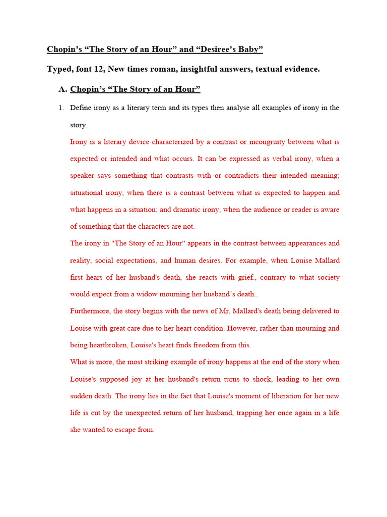 Chopins Questions | PDF