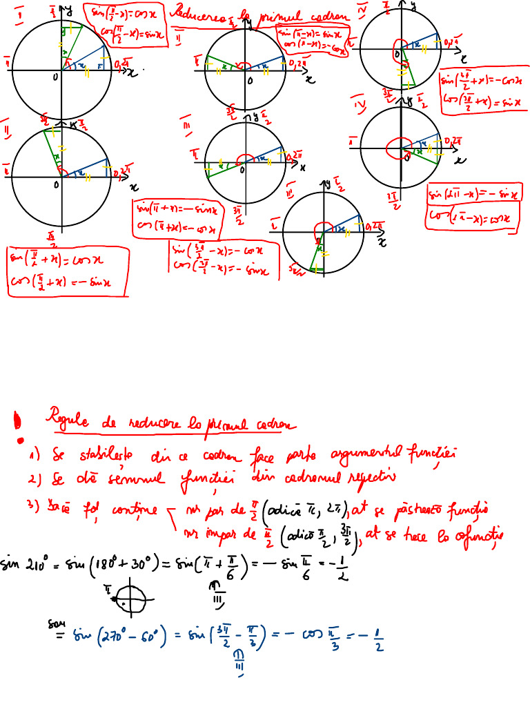 Reducerea La Primul Cadran | PDF