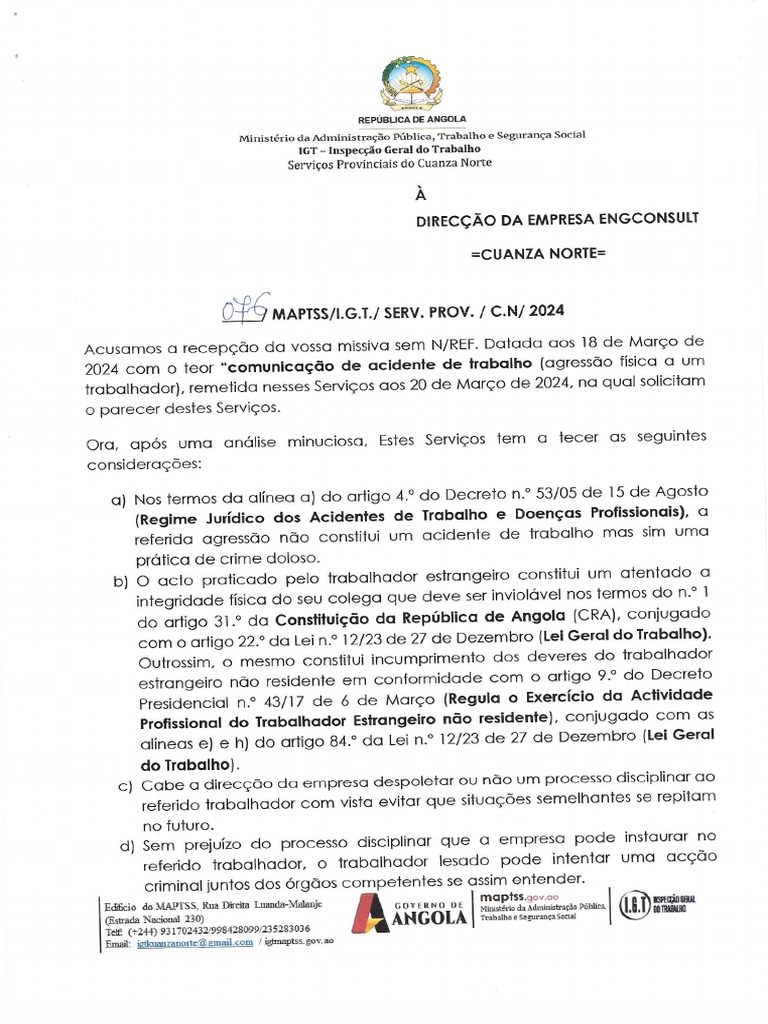 Parecer Do IGT.29.02.2024 | PDF