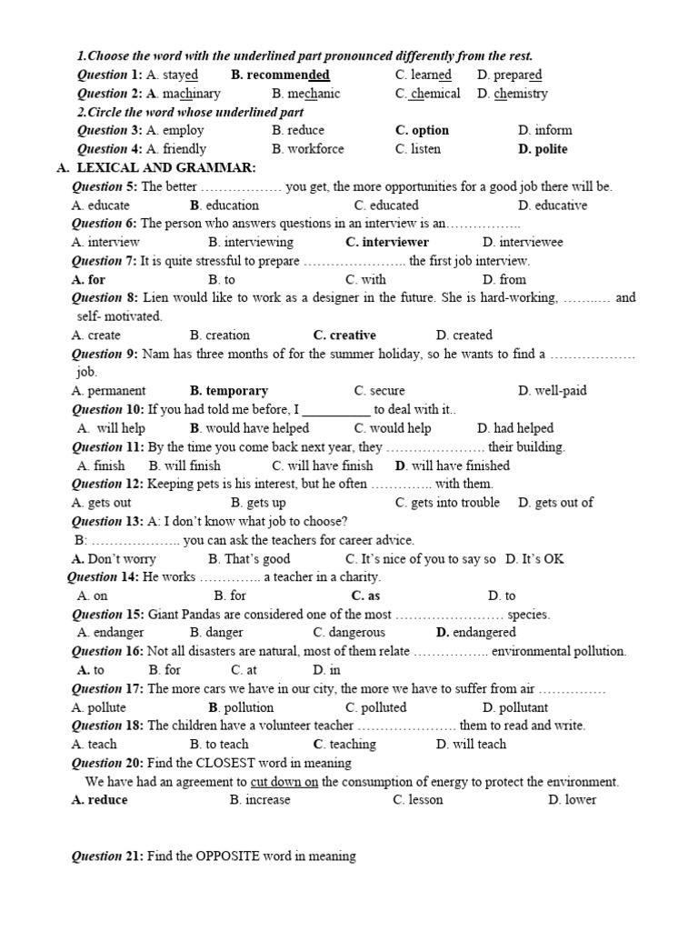 ôn gk 2 2024 | PDF | Greenhouse Effect | Desert