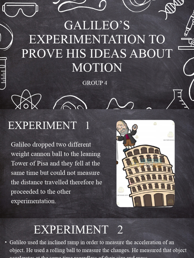 Galileo's Experiment | PDF