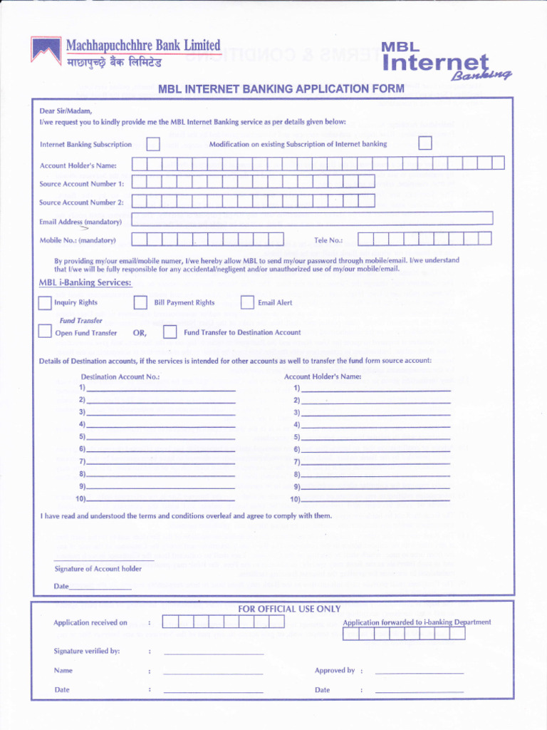 MBL Internet Banking | PDF | Banks | Online Banking