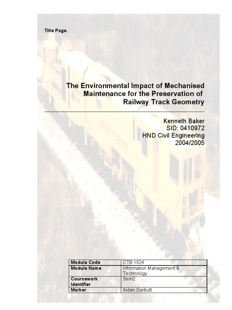 Stone Blower 1 | PDF | Track (Rail Transport) | Rail Transport