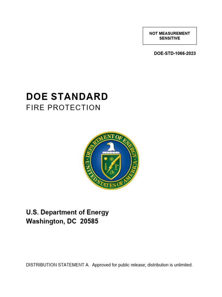 DOE Fire Protection | PDF | Fires | Firefighting