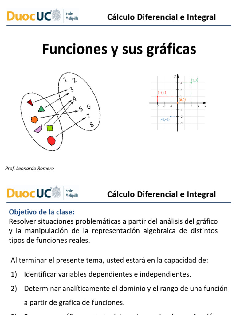 FUNCIONES (Calculo I) | PDF | Función (Matemáticas) | Integral