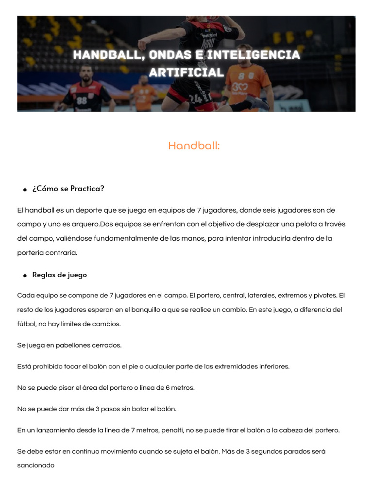 Handball | PDF