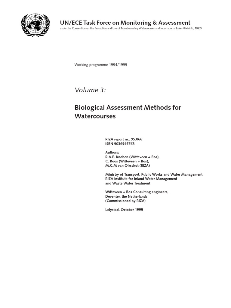 biological_assessment_methods | PDF | River | Ecology