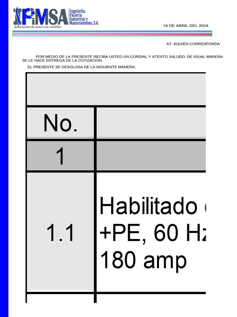Facilitis VW 336 | PDF