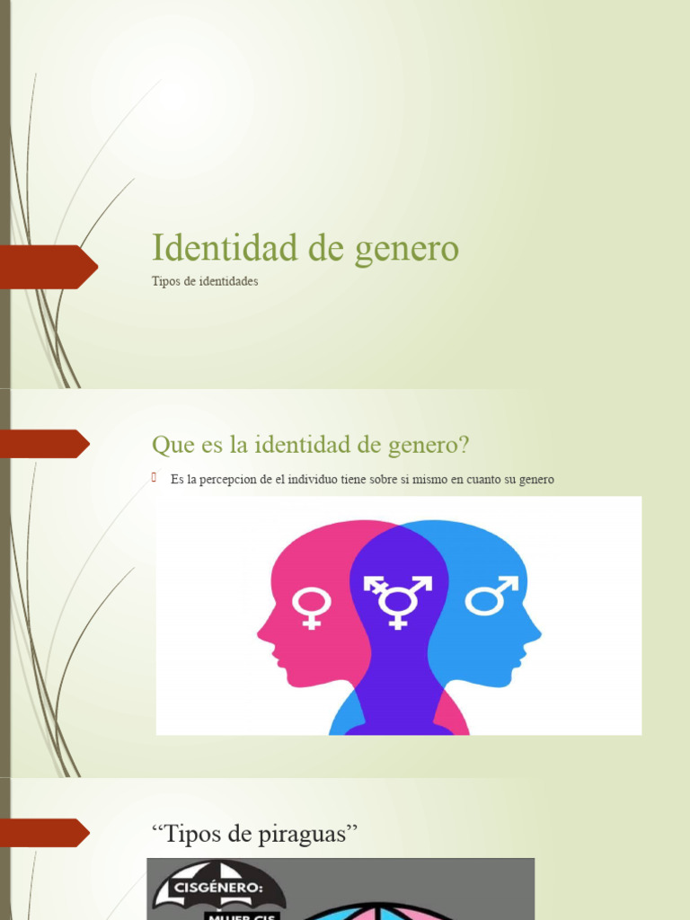Identidad de Genero | PDF | Ciencias sociales