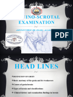 Inguinal Hernia Examination Guide | PDF