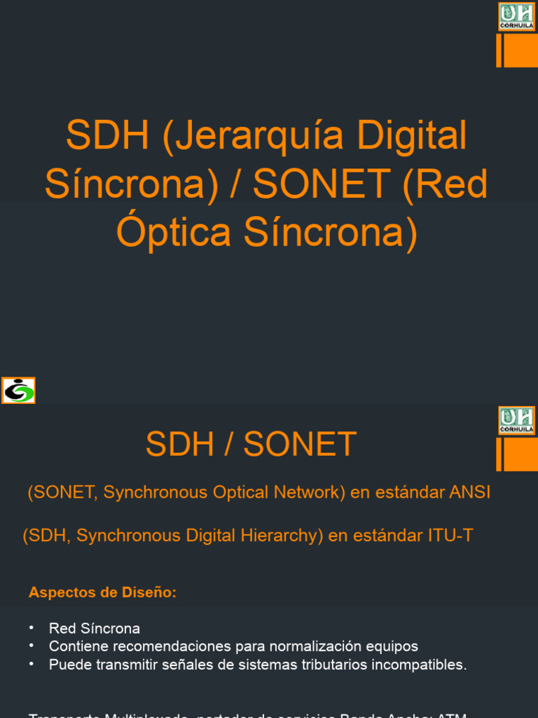SDH Sonet | PDF | Red de arquitectura | Informática