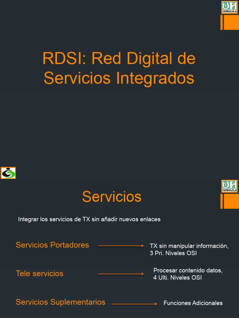 RDSI | PDF | Industrias de servicio | Estándares de red