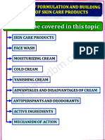 BIS Standards for Skin Creams | PDF | Cosmetics | Filtration