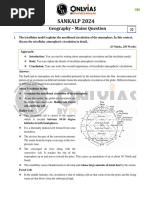 Tri Cellular Model Handout | PDF | Atmospheric Circulation | Oceanography