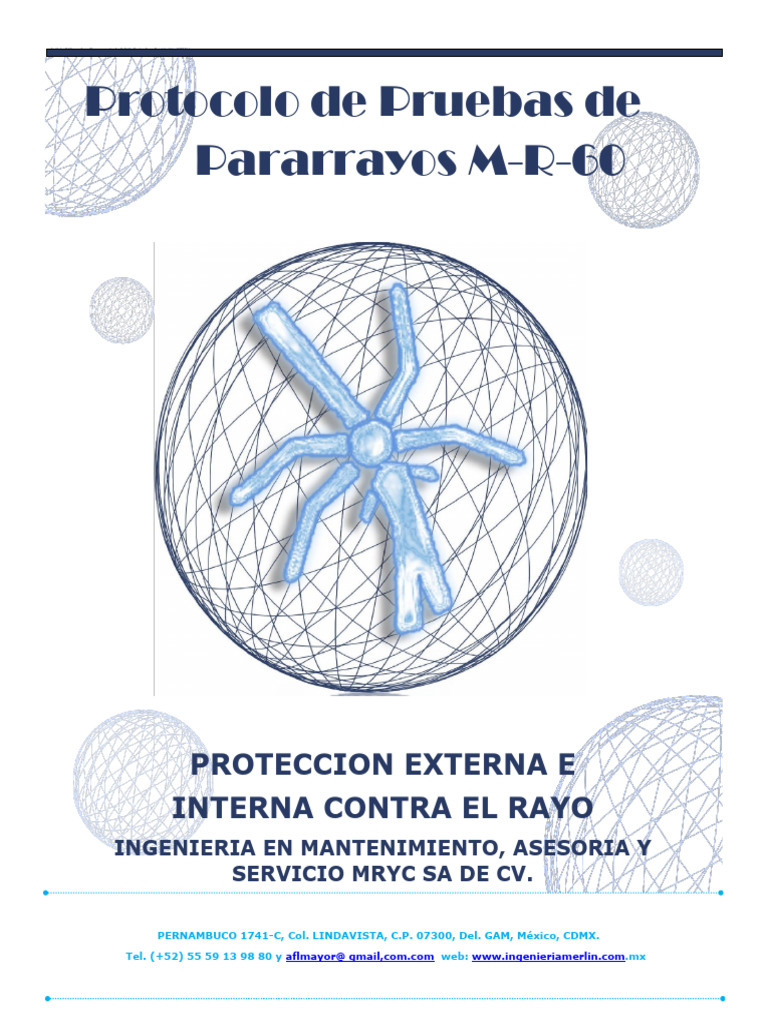 Protocolo de Pruebas | PDF | Peligros climáticos | Materiales