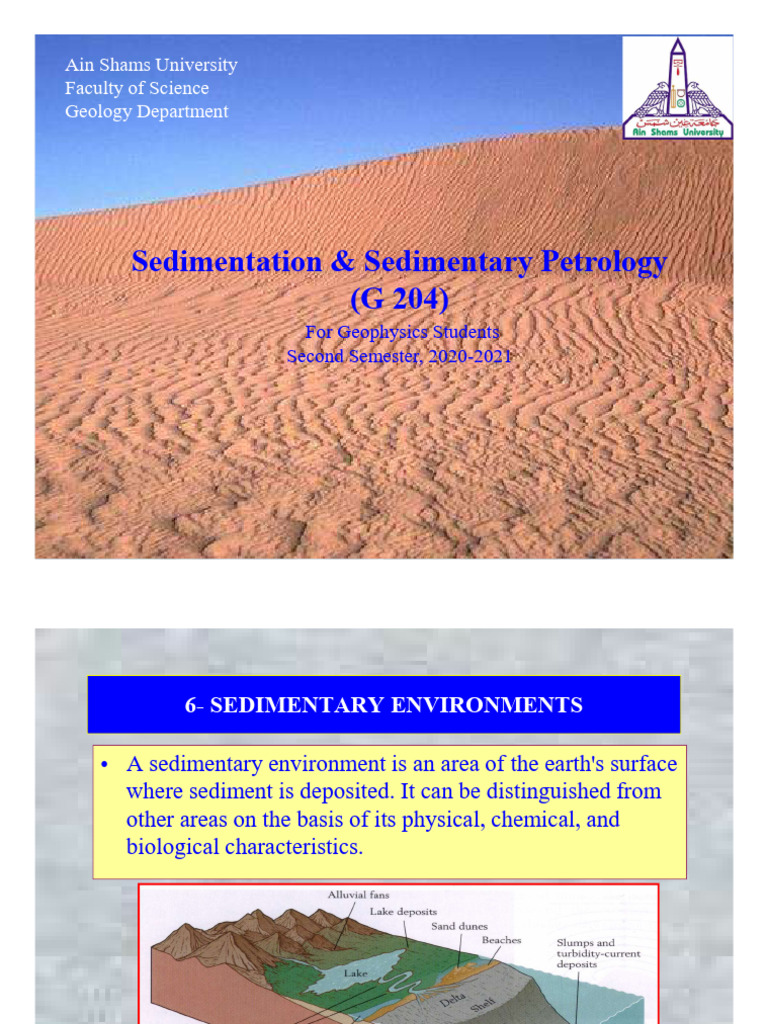 5-Sedimentary Environment-Meandaring | PDF | Sedimentary Rock | Floodplain
