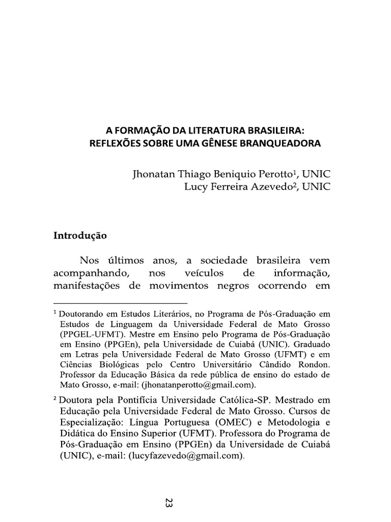 Capítulo Do Livro 2 | PDF