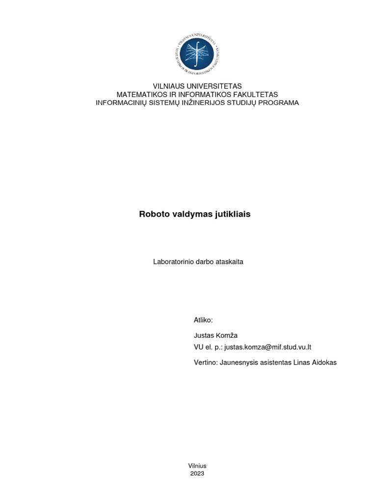 LD2 Justas Komža ISI 3K | PDF