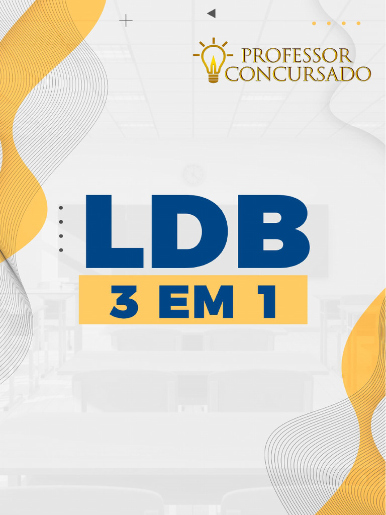 Questões - LDB - 2024 - Exercicios | PDF | Pré-escola | Pedagogia