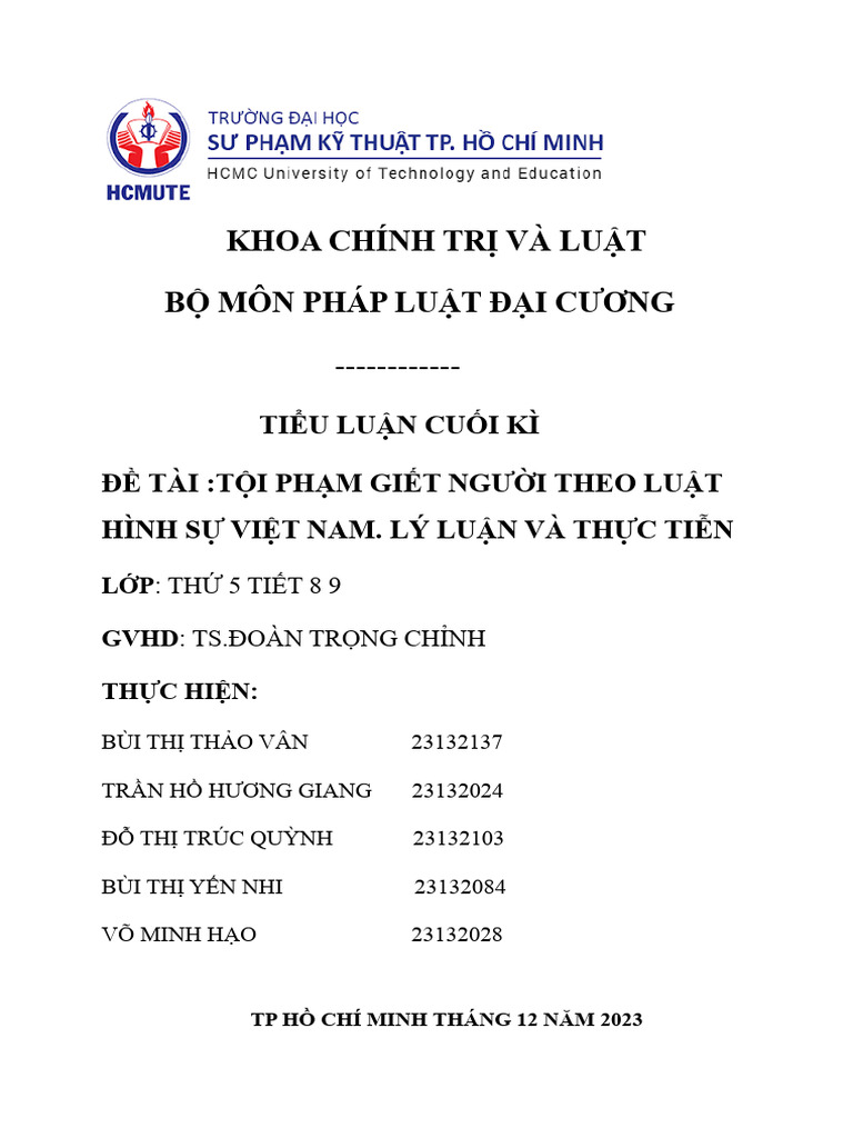 tiểu luận pldc | PDF
