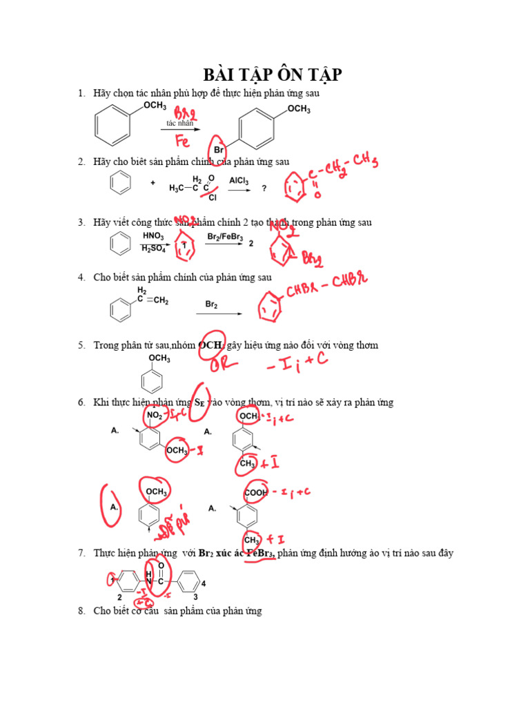 BT Tong Hop HHC - Gui SV | PDF