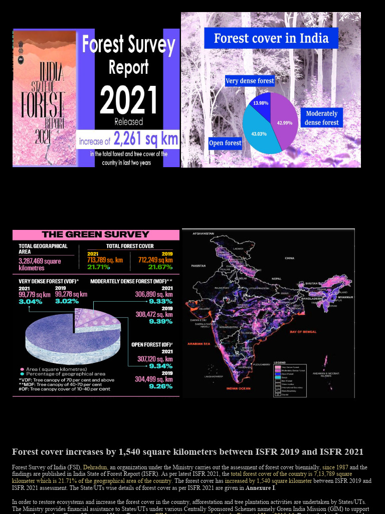 Indian Forest Report | PDF