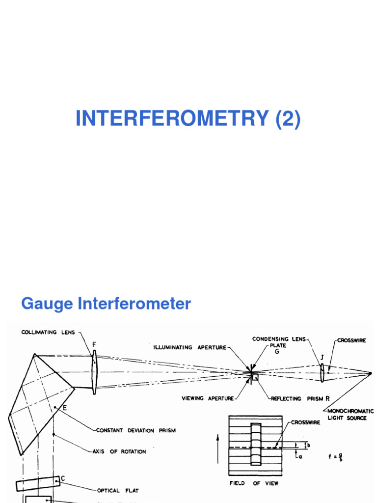 2 Interferometry 2 | PDF | Interferometry | Physical Phenomena