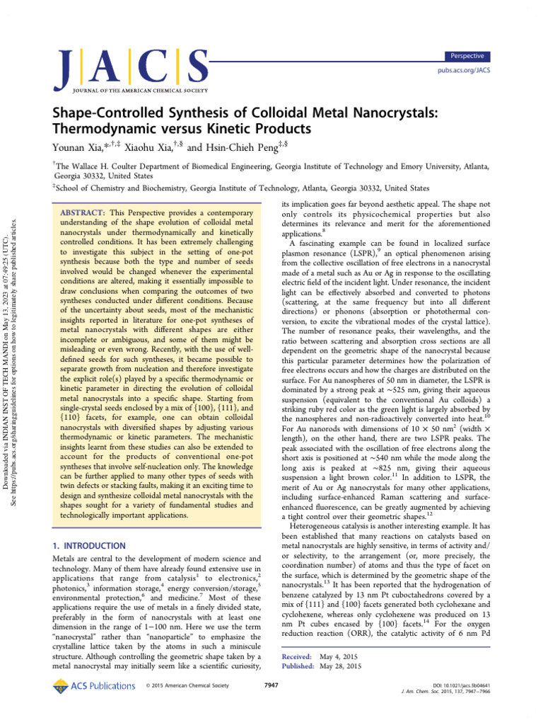 Kinetic Vs Thermodynamic Control | Download Free PDF | Gibbs Free ...