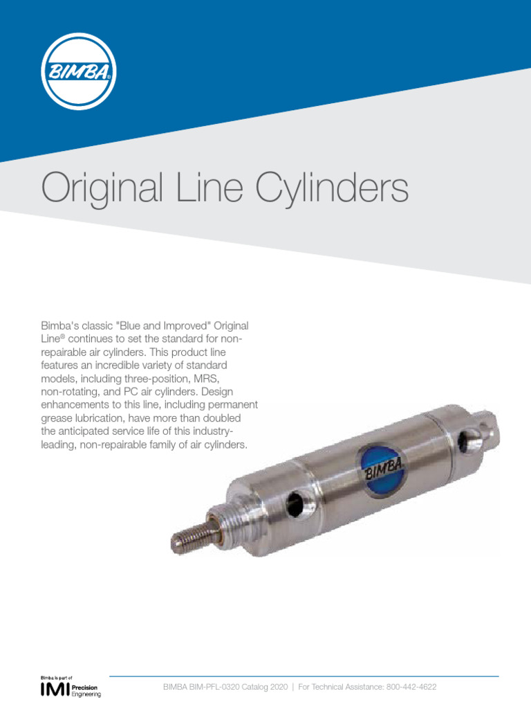 Original Line Cylinders | PDF | Piston
