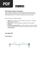 Configure PAT in Packet Tracer 6.6.7 | PDF | Ip Address | Computer ...