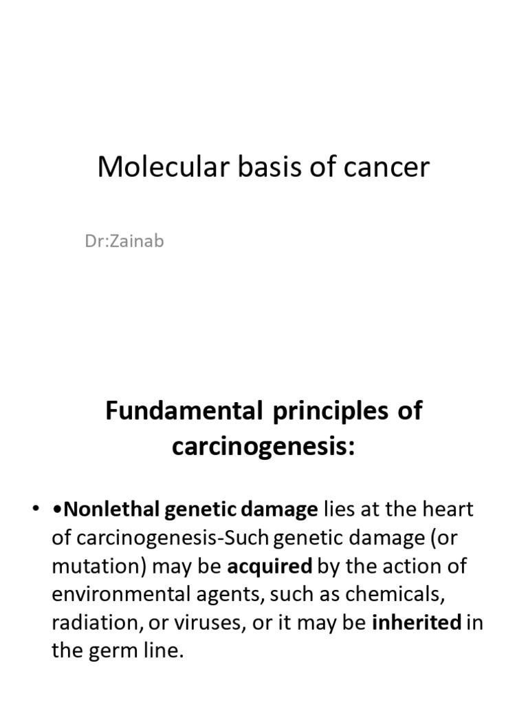 Molecular Mechanisms of Carcinogenesis | PDF | Metastasis | Apoptosis
