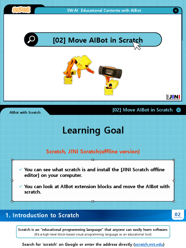 AIBot_with_Scratch_02 | PDF | Scratch (Programming Language) | Computer Science