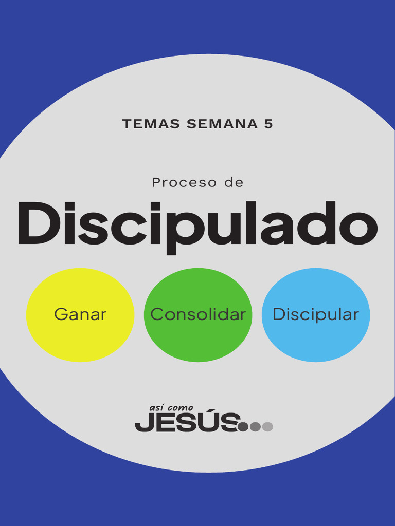 Proceso de Discipulado: Fase Ganar | PDF | Jesús | Pecado
