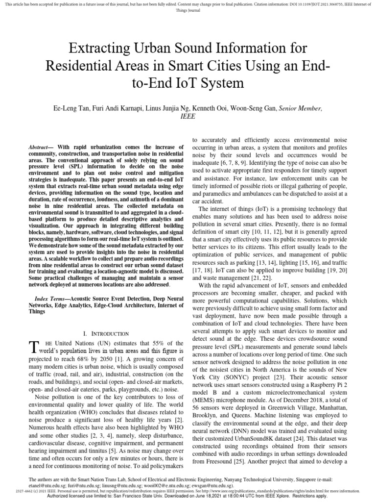 tan2021 | PDF | Internet Of Things | Metadata
